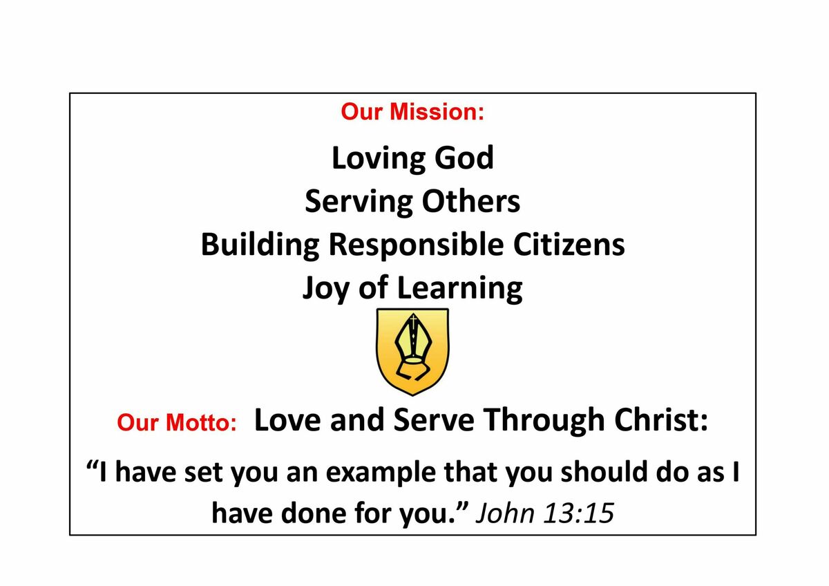 St Augustine’s School | Values & Ethos